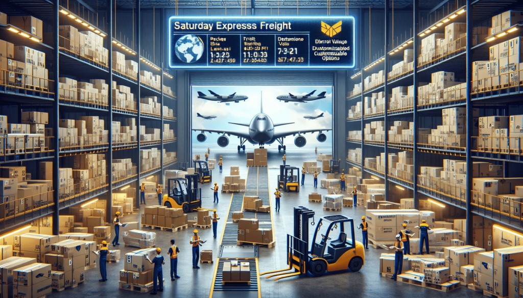 UPS Worldwide Express Freight Saturday Delivery Now Offers Declared ...
